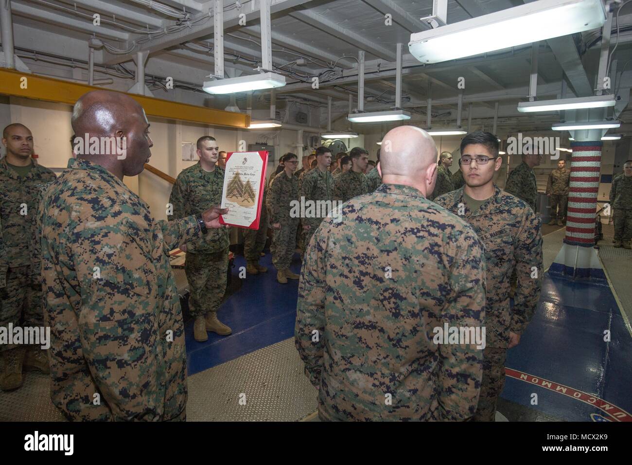 U.S. Marine Corps Sgt. Maj. Jeffrey A. Young, the sergeant major of the ...