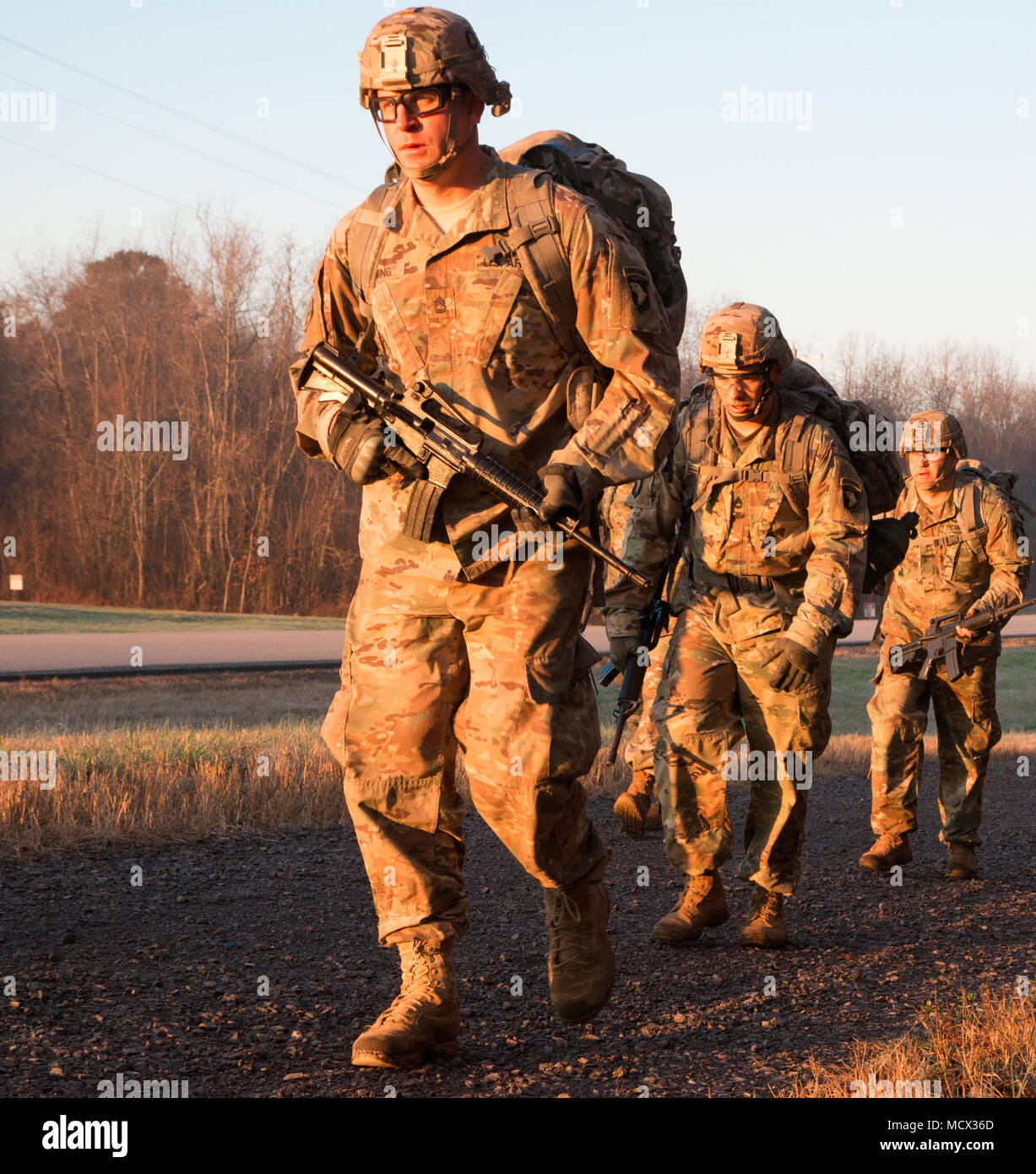 Senior non-commissioned officers from 101st Division Artillery Brigade ...
