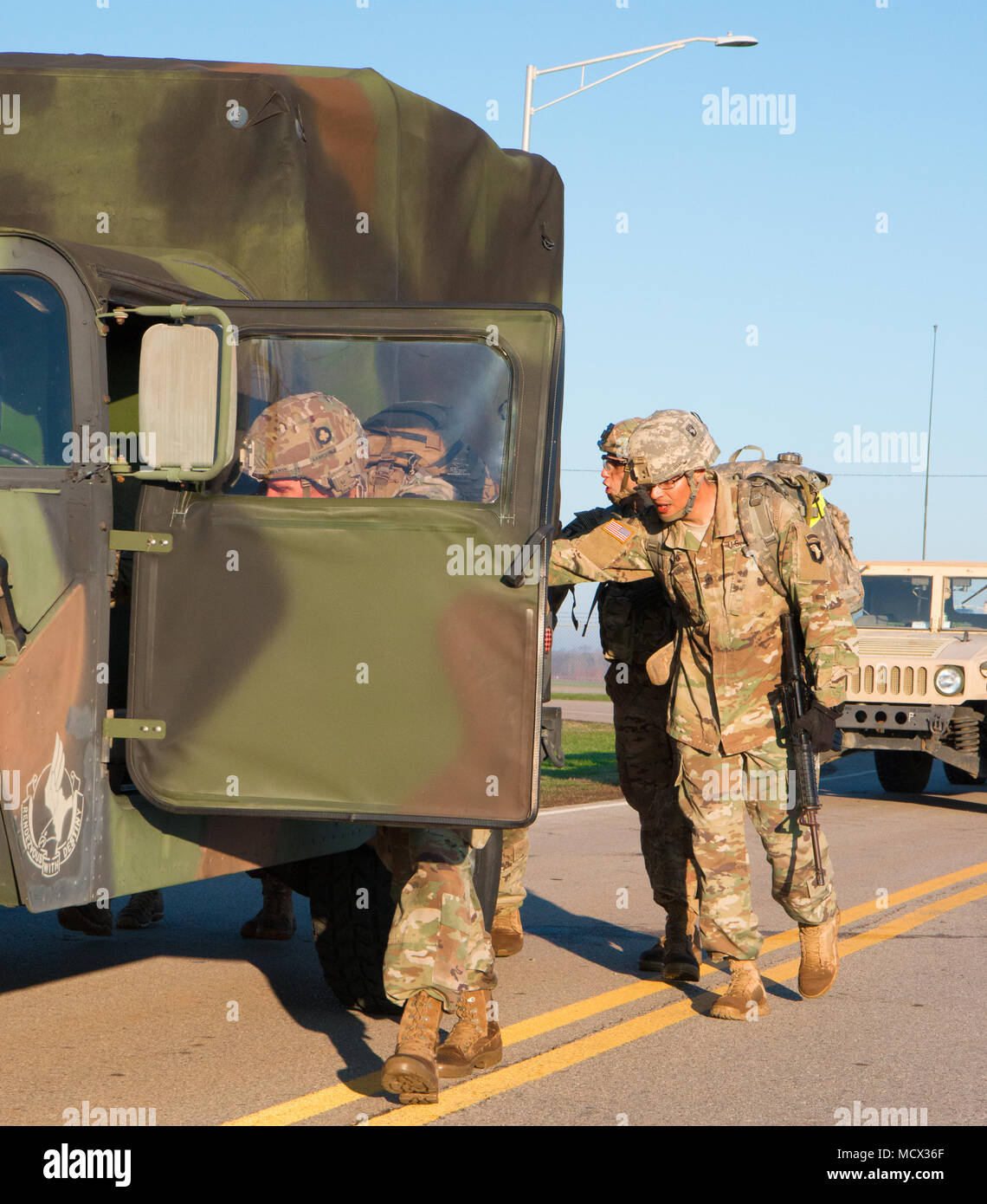 Senior non-commissioned officers from 101st Division Artillery Brigade ...