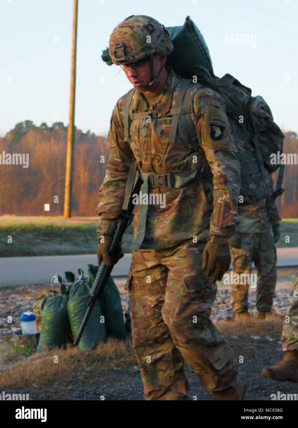 Senior non-commissioned officers from 101st Division Artillery Brigade ...