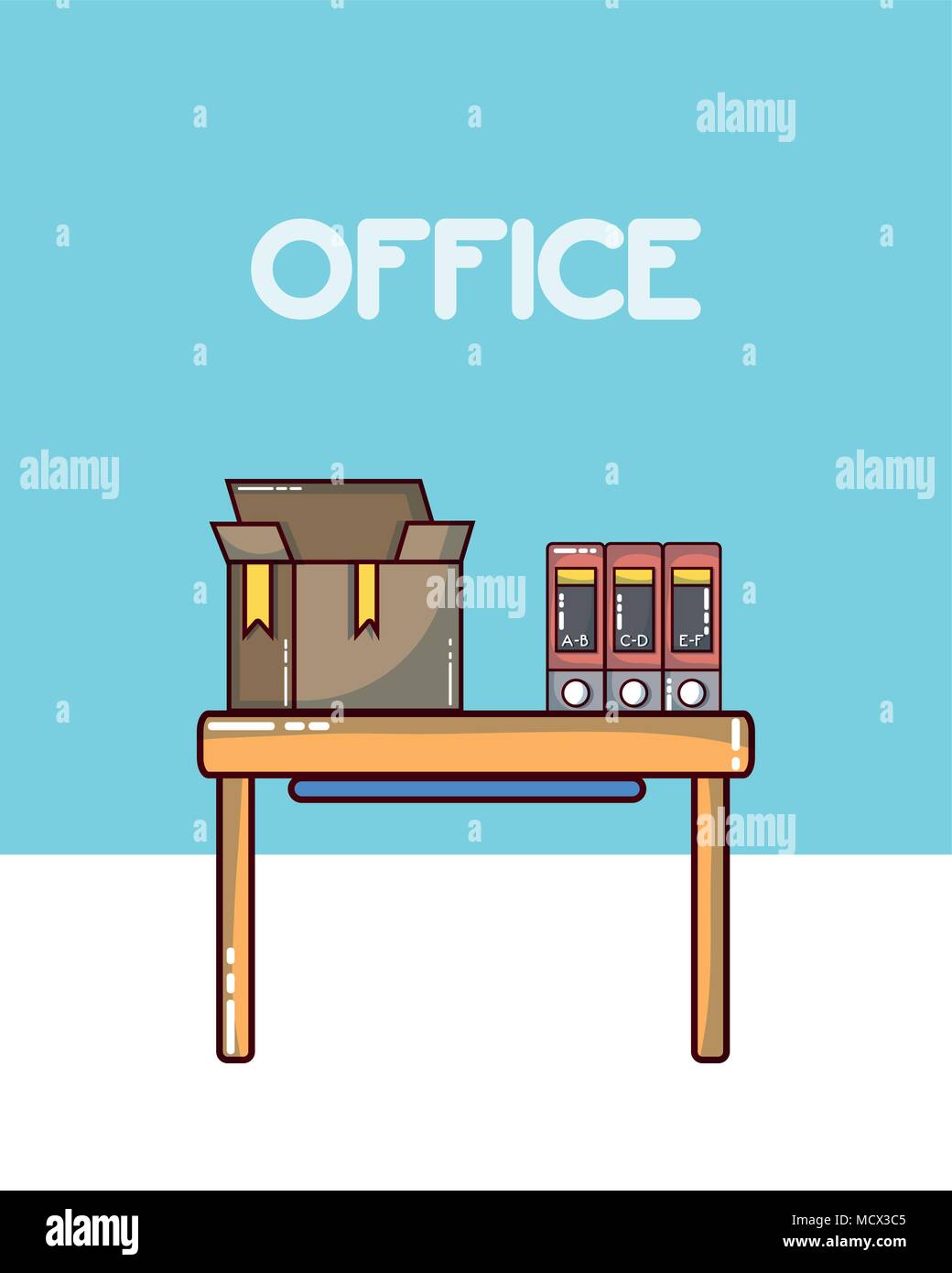 Office workplace elements Stock Vector Image & Art - Alamy