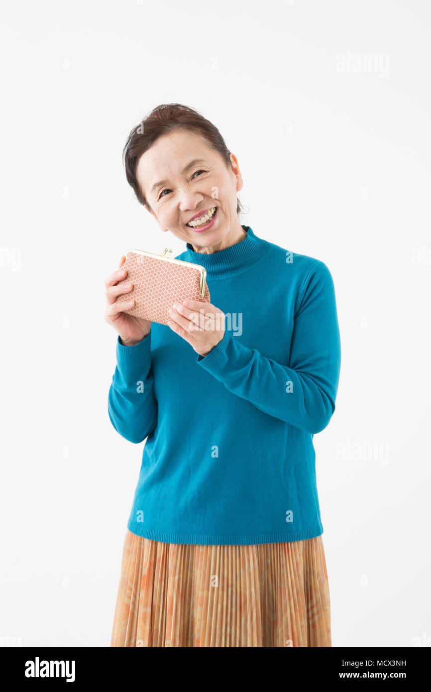 Senior wallet hi-res stock photography and images - Alamy