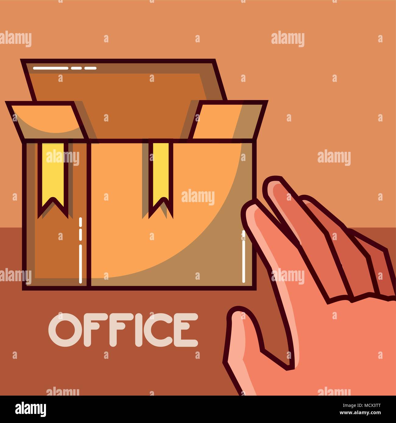box open office element Stock Vector Image & Art - Alamy