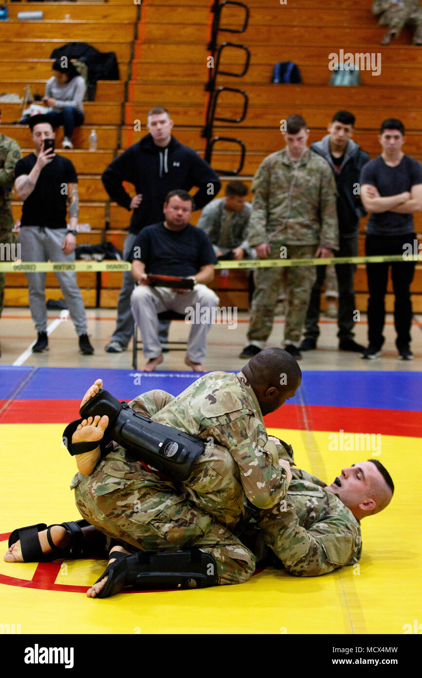 U.S. Army Pvt. Todd Bevan assigned to 7th Infantry Division, Joiint ...