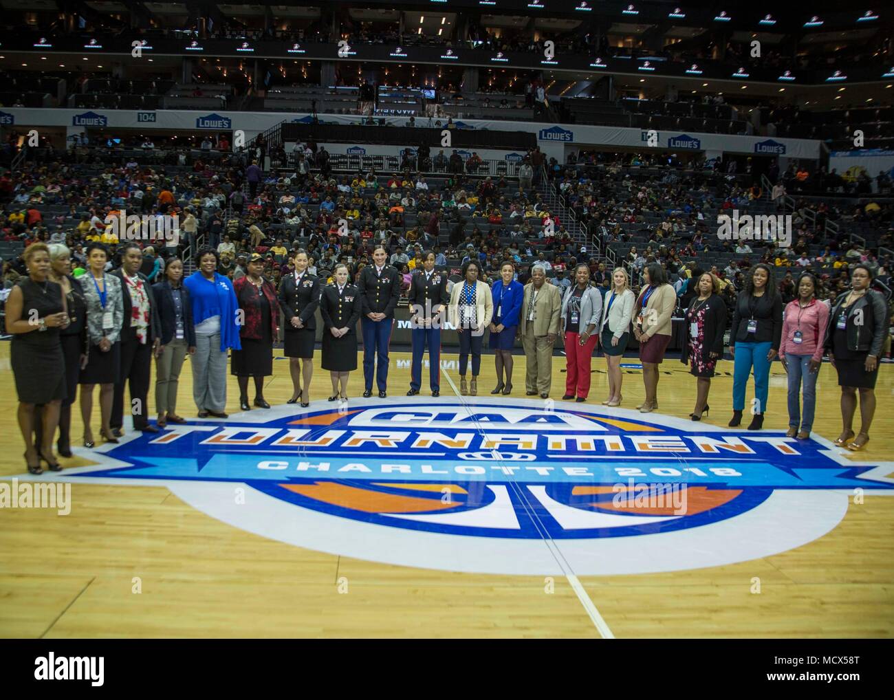 Attendants of the Central Intercollegiate Athletic Association (CIAA ...