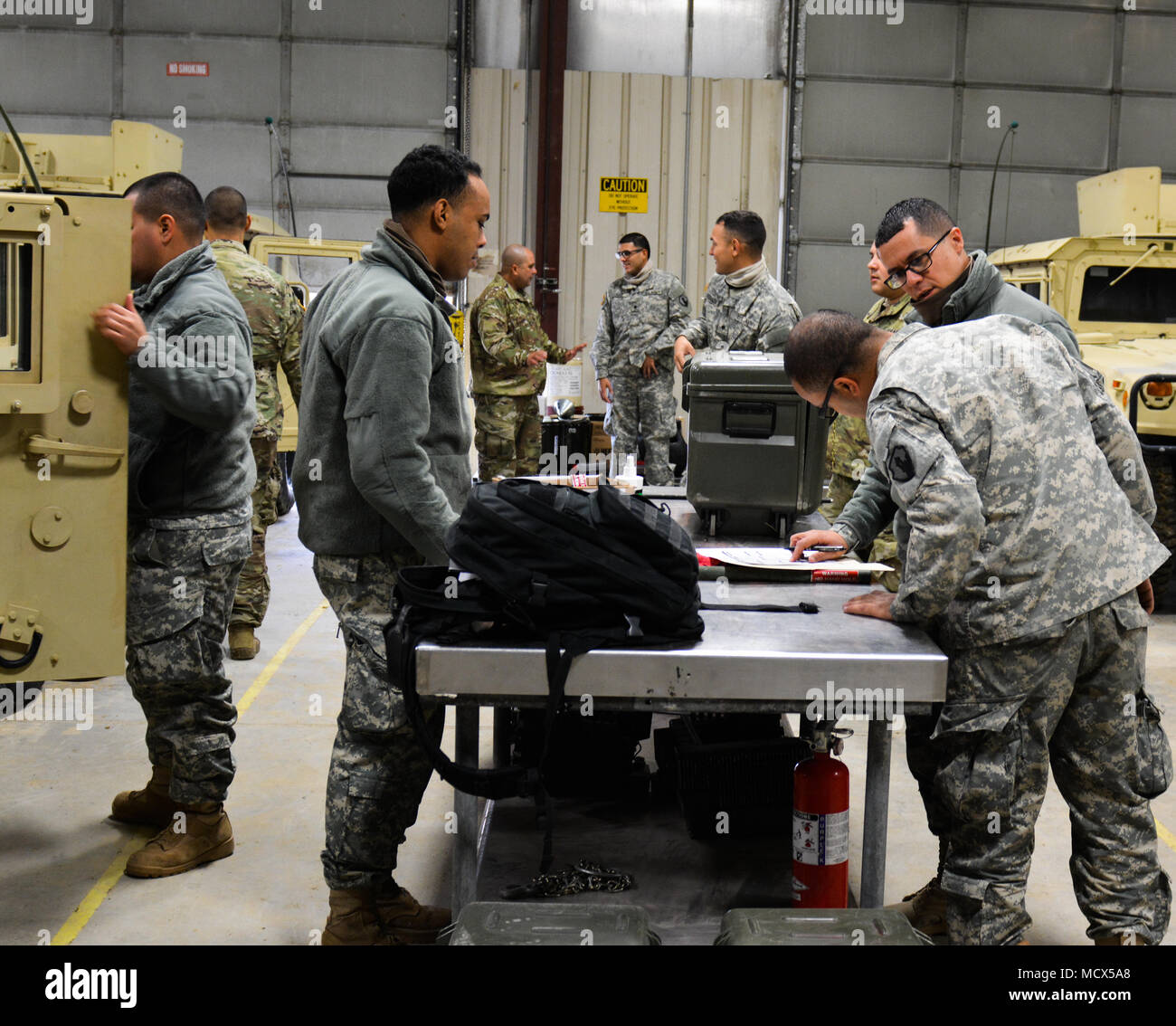 U.S. Army Reserve Troop List Unit Soldiers dispatch Humvees for drivers ...