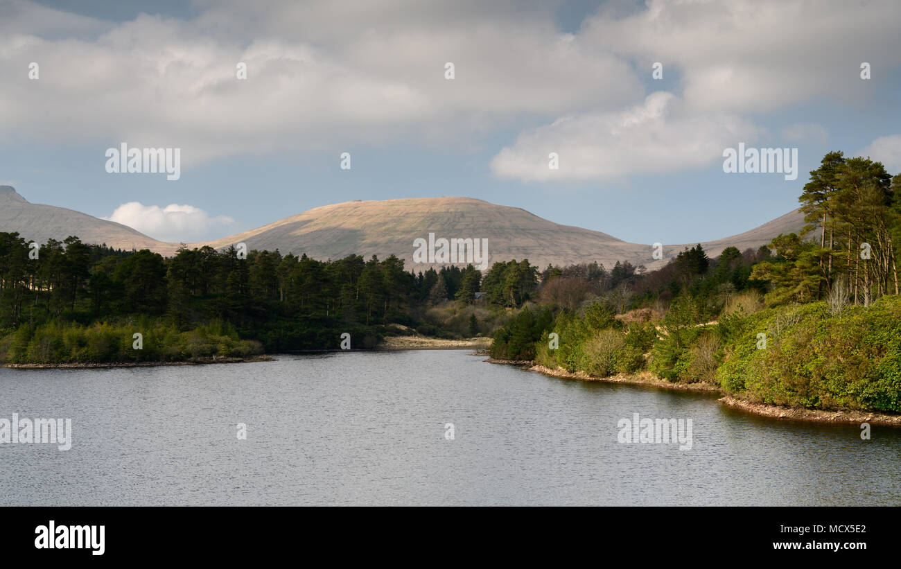 Reservoir in the Brecon Beacons National Park, England Stock Photo - Alamy