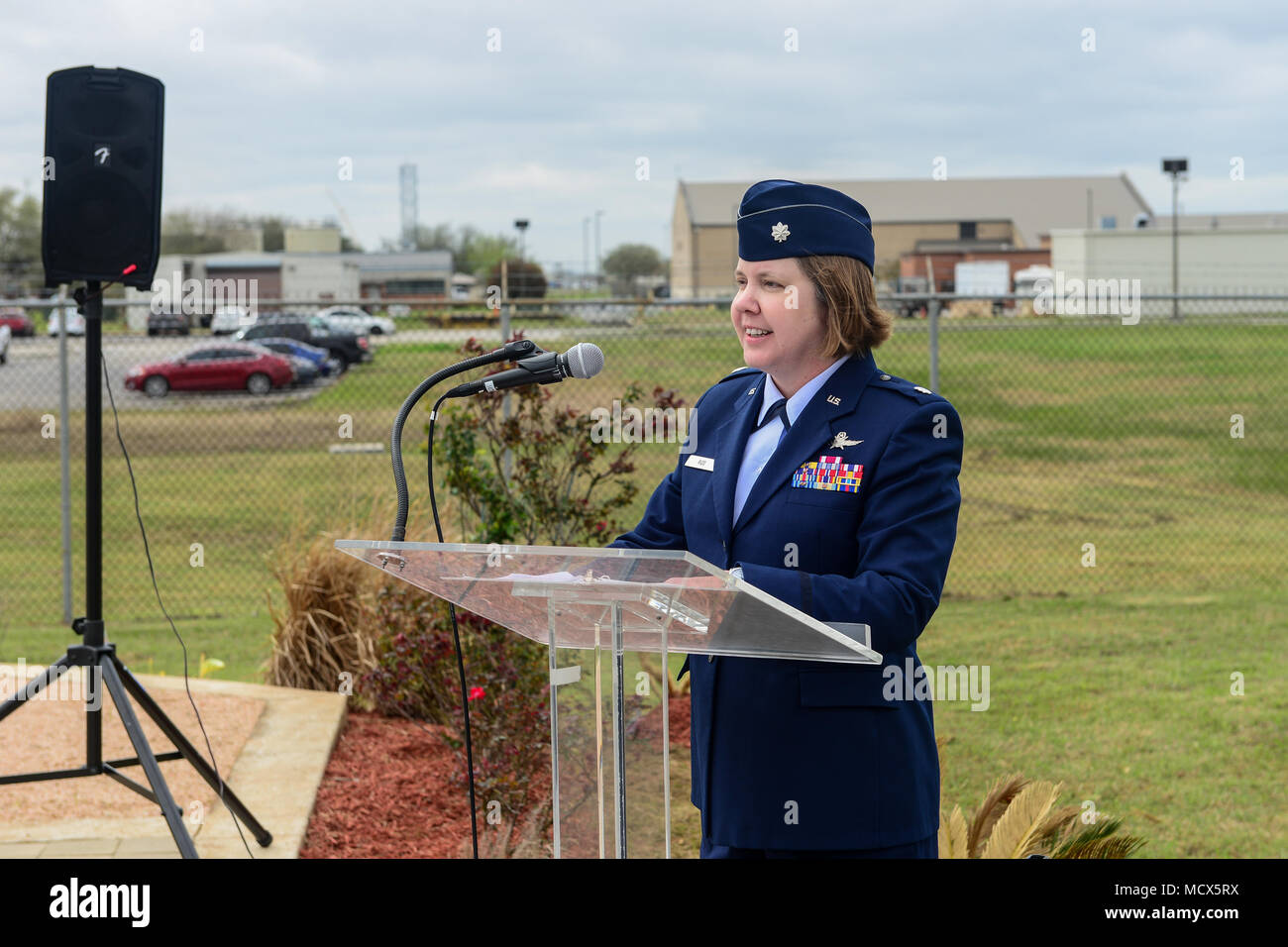 Lt. Col. Kimberly Rizo, the new commander of the 272nd Engineering ...