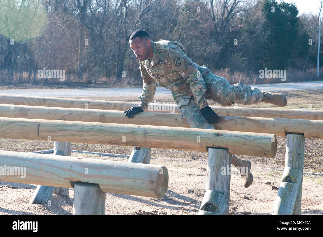 Sgt. Richard Dorsey of Alpha Battery, 158th Field Artillery Regiment ...
