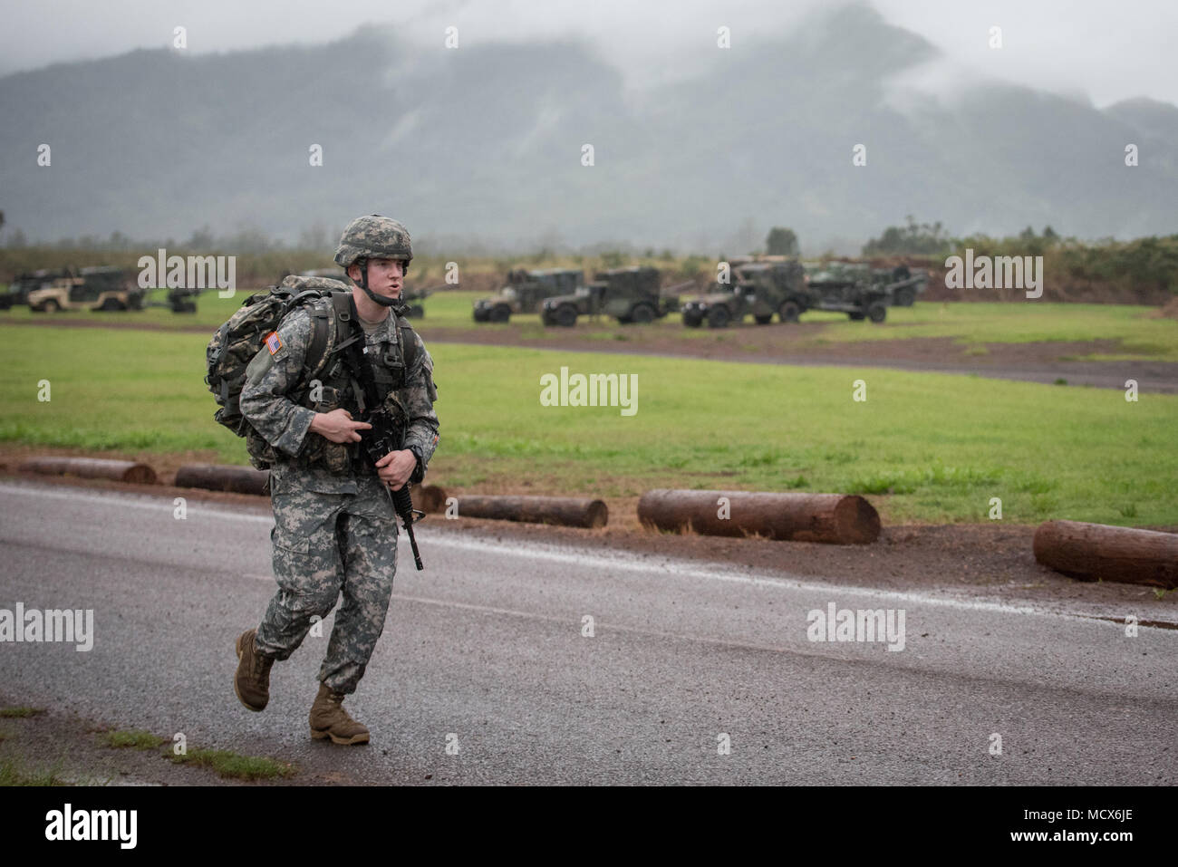 Staff Sgt. Gary G. Olsen-Saville of the 1984th United States Army ...