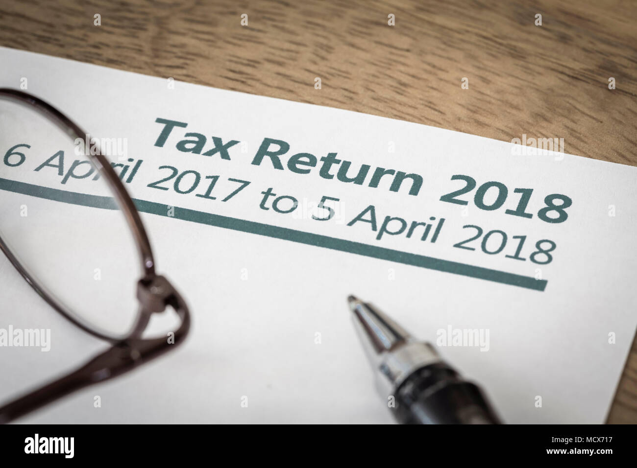 Income tax forms uk hi-res stock photography and images - Alamy