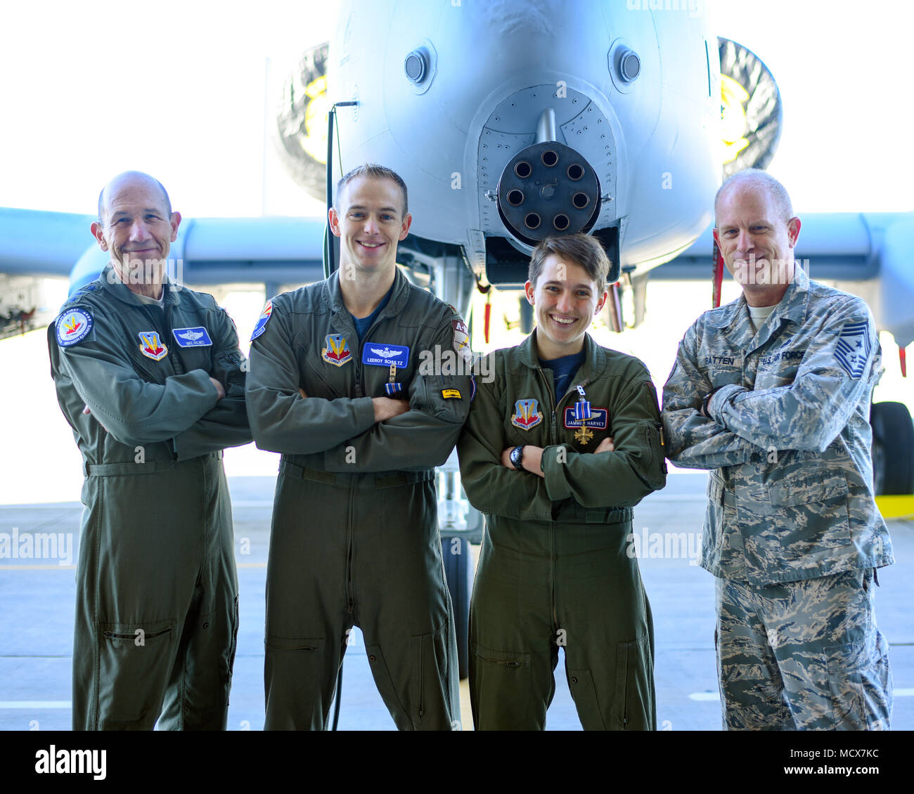 U.S. Air Force Gen. Mike Holmes, commander of Air Combat Command, Maj ...