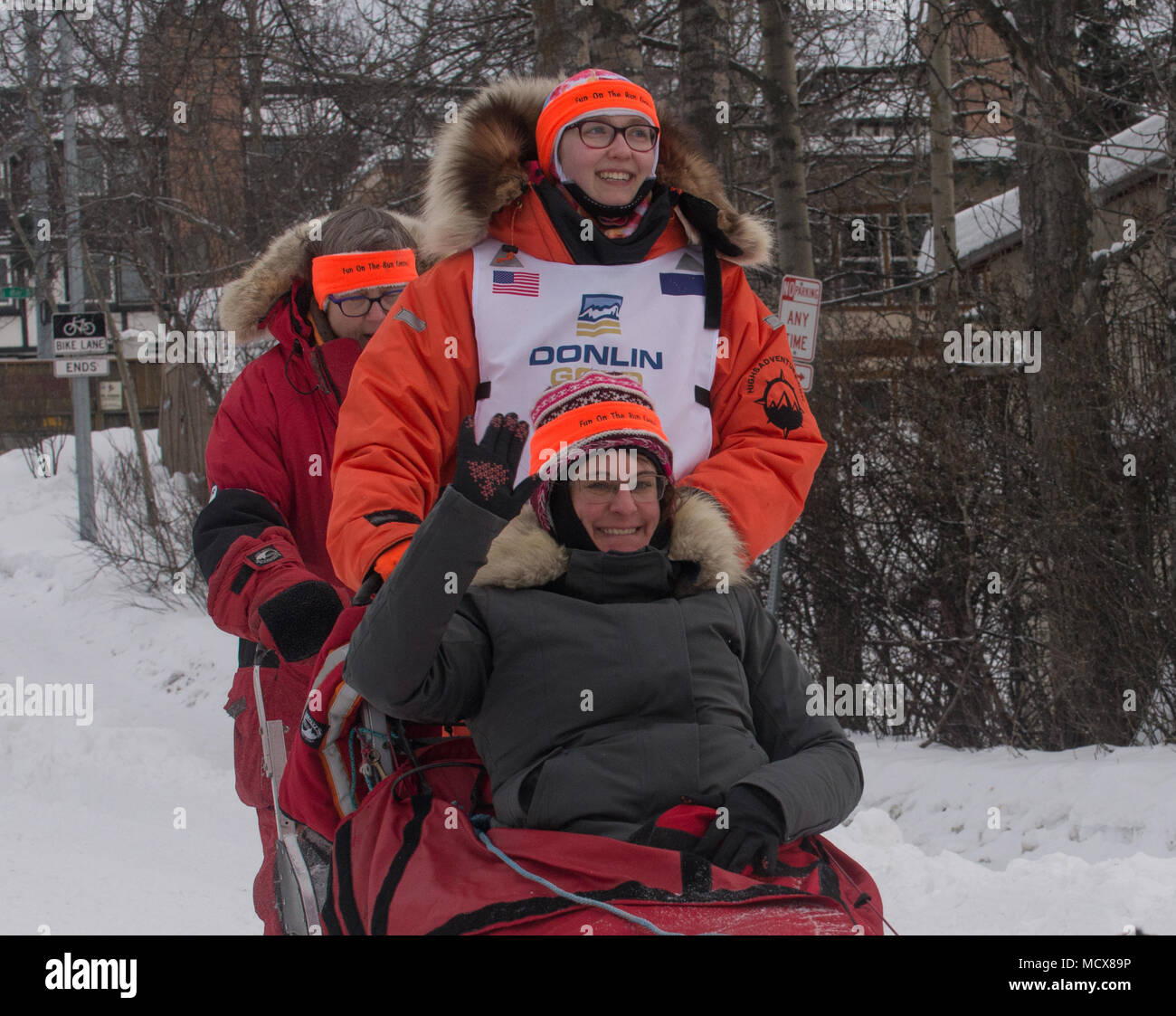 Sled dog race bering sea coast hi-res stock photography and images - Alamy