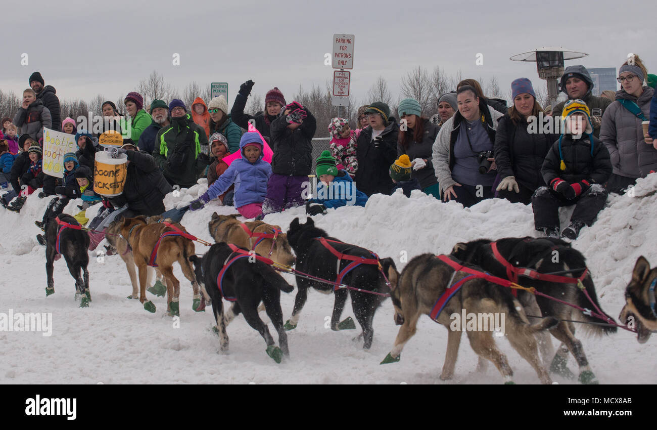 Sixty-seven mushers kicked off the 46th Annual Iditarod Trail Sled Dog ...