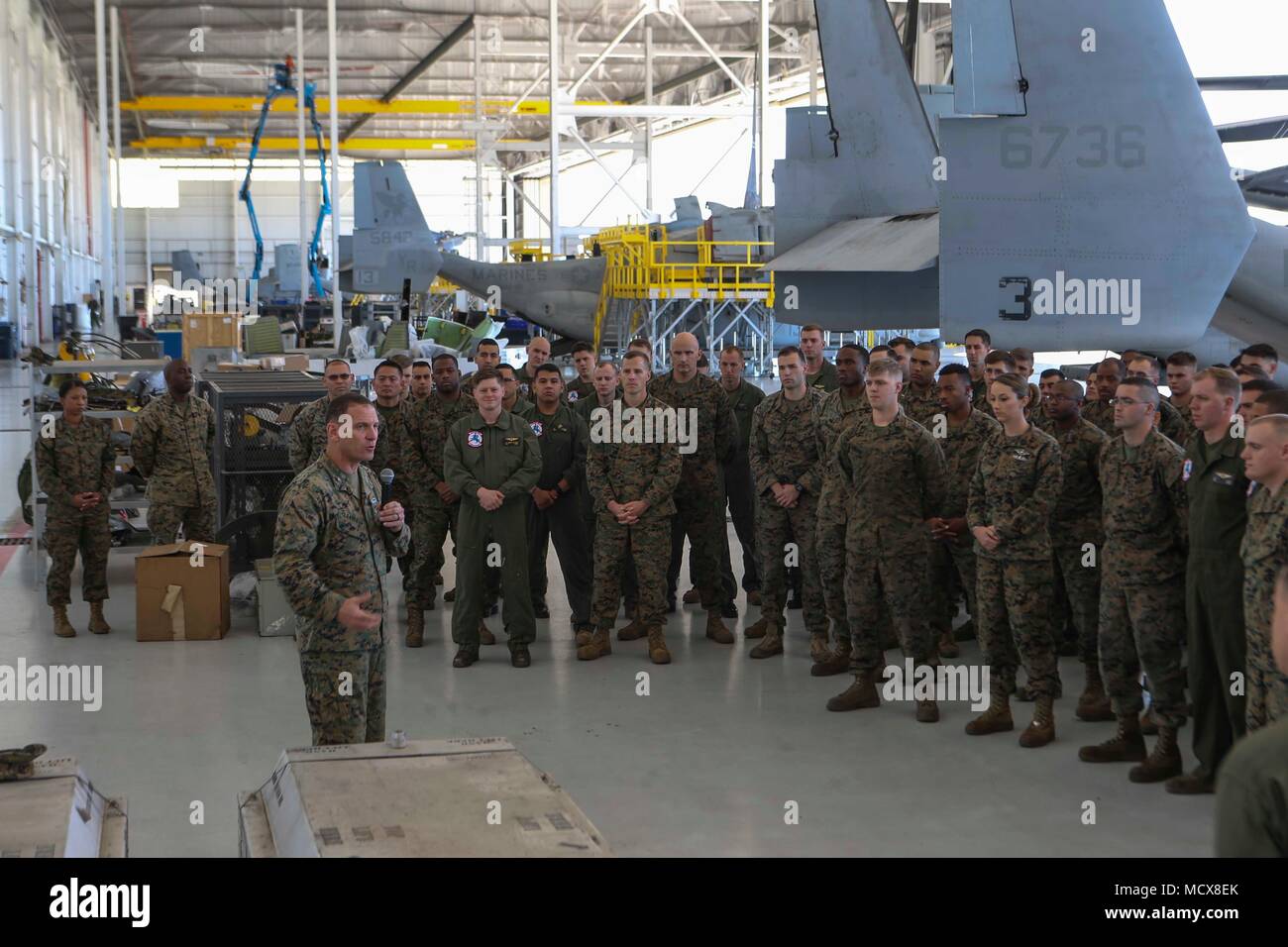 MARINE CORPS AIR STATION MIRAMAR, Calif. -- Col. Joseph Clearfield, the ...