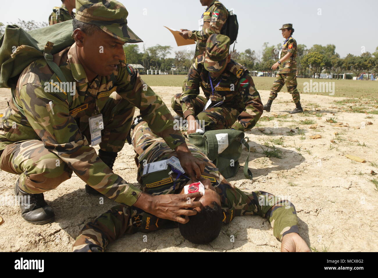 Soldiers from u n peacekeeping mission hi-res stock photography and ...