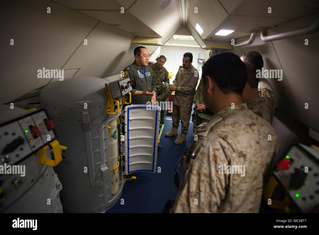 180301-N-CL765-013 U.S. 5TH FLEET AREA OF OPERATIONS (Mar. 1, 2018) Lt ...