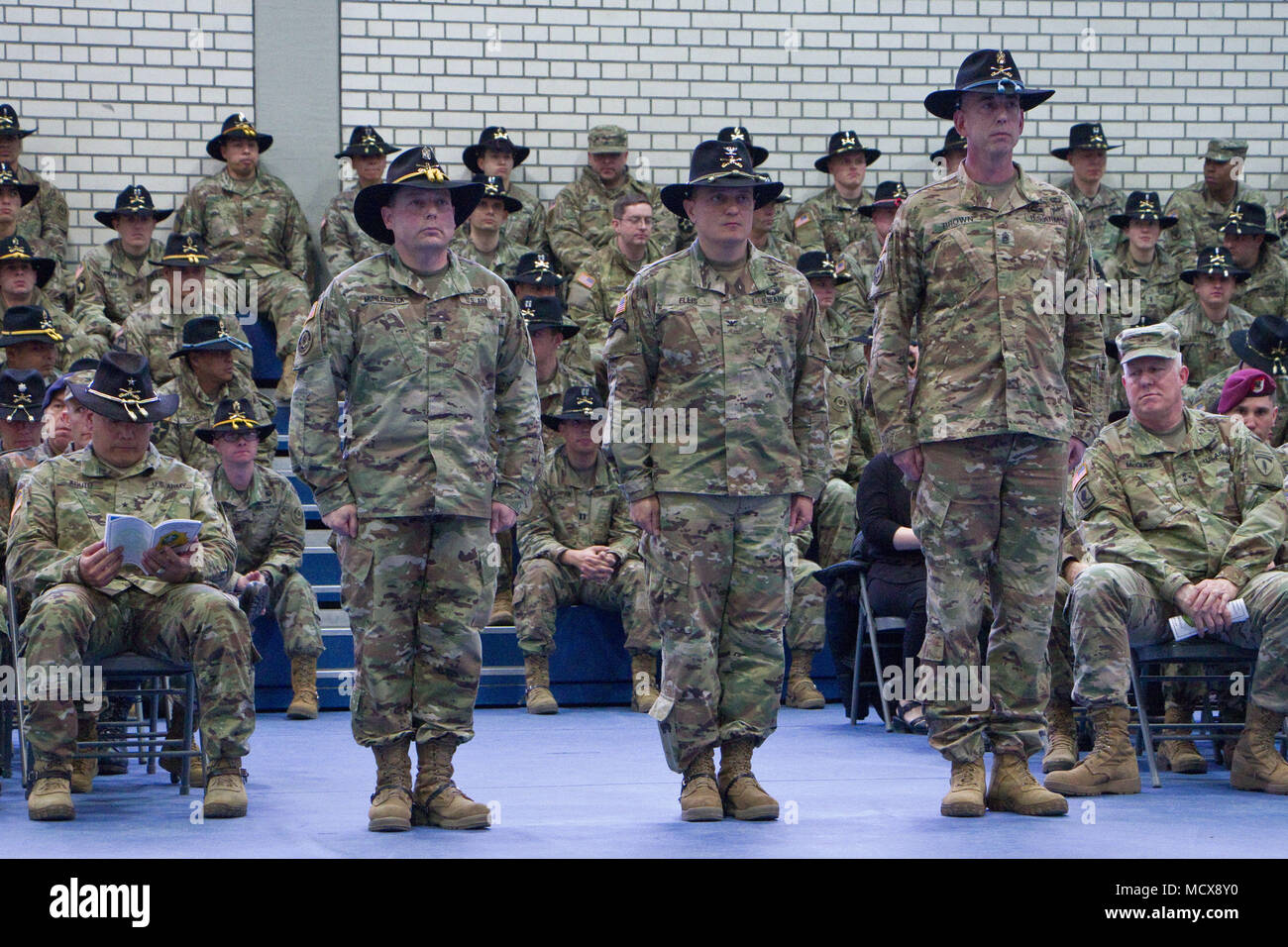 The 2d Cavalry Regiment conducted a change of responsibility ceremony ...