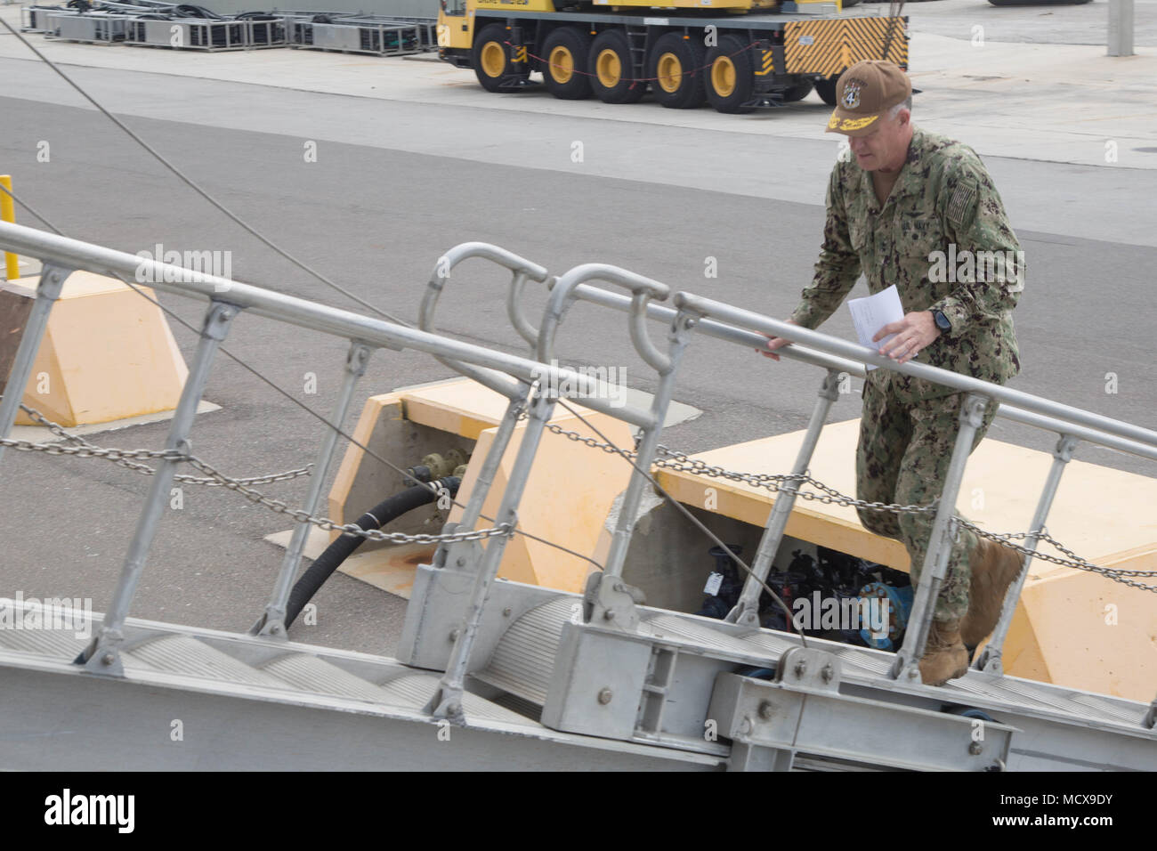 180305-A-WO440-0021 MAYPORT, Fla. (March 5, 2018) Rear Admiral Sean ...