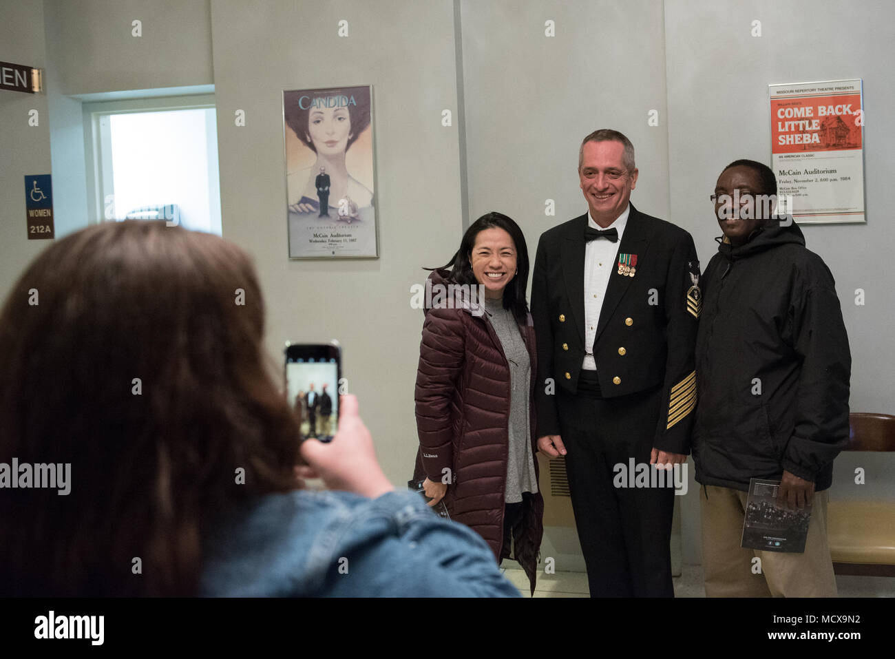 MANHATTAN, Kan. (March 5, 2018) Master Chief Musician James Armstrong ...