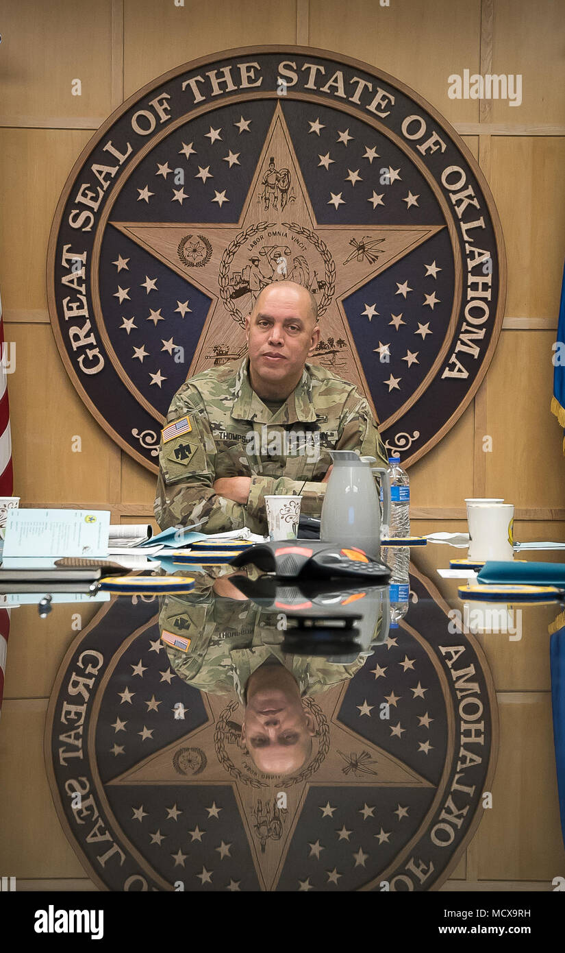 The 138th Fighter Wing welcomed, Maj. Gen. Michael Thompson, Adjutant ...