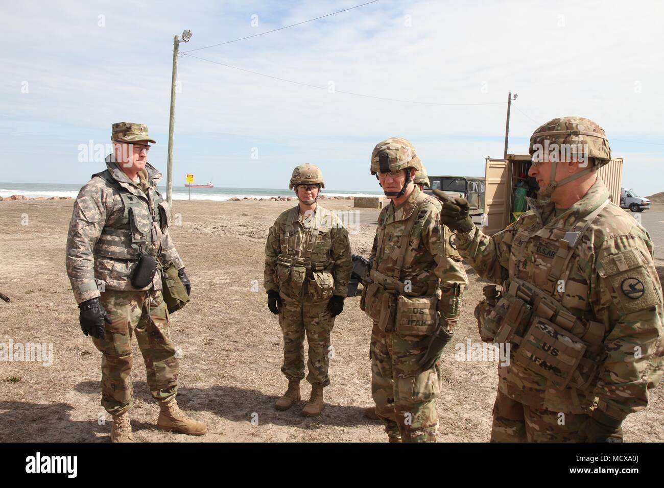 Chief Warrant Officer 4 Cameron Berry from the 338th Transportation ...