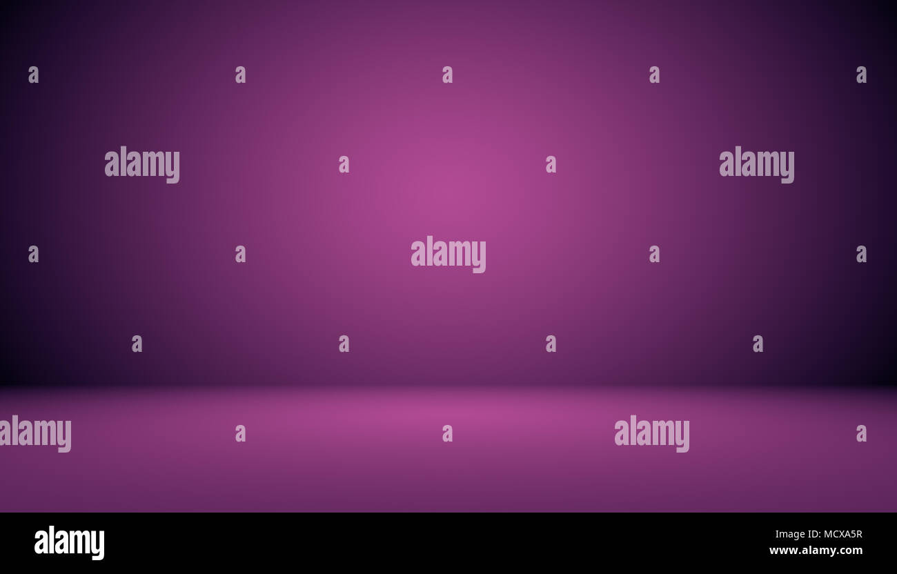 Studio Background Concept - Dark Gradient purple studio room background ...
