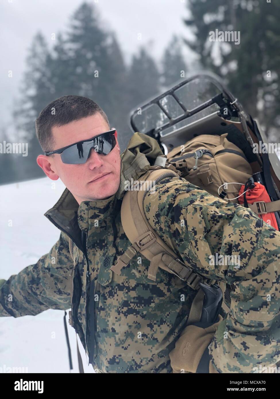 Staff Sgt. Paul Middaugh, Infantry Unit Leader, Cold Weather Training ...