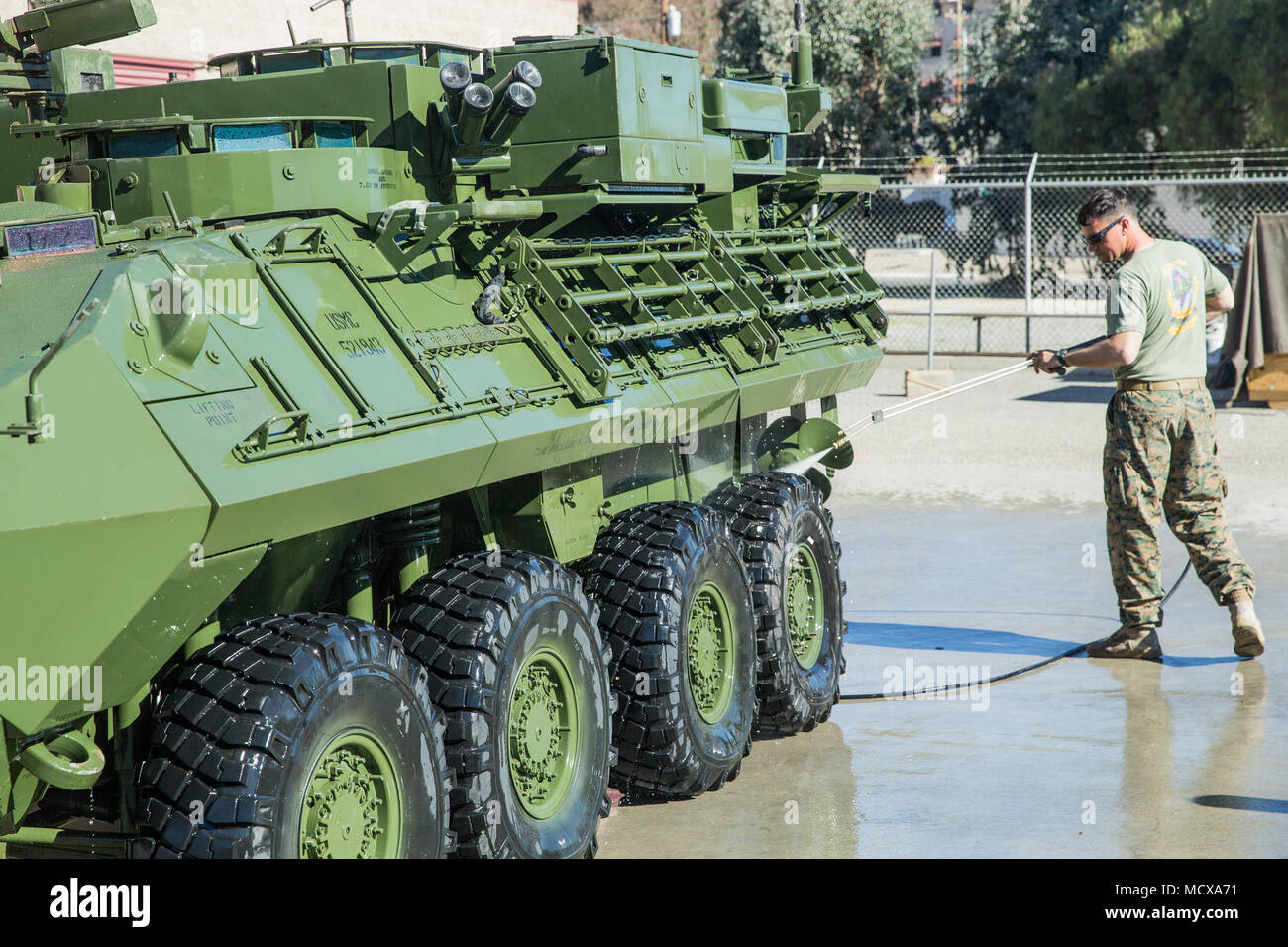 U. S. Marine Corps SSgt. Robert Stauffer, a Marine Combat Instructor ...