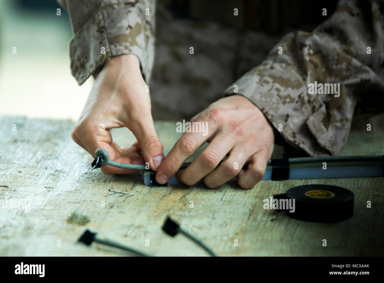 A Recon Marine with Special Missions Branch, Expeditionary Operations ...