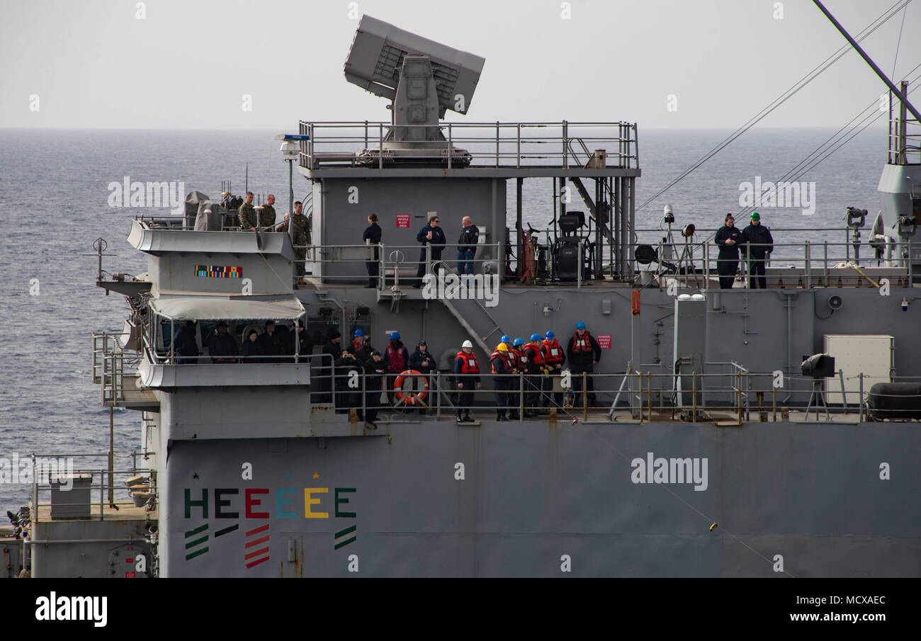 180303-N-JS726-0069 MEDITERRANEAN SEA (March 3, 2018) The Harpers Ferry ...
