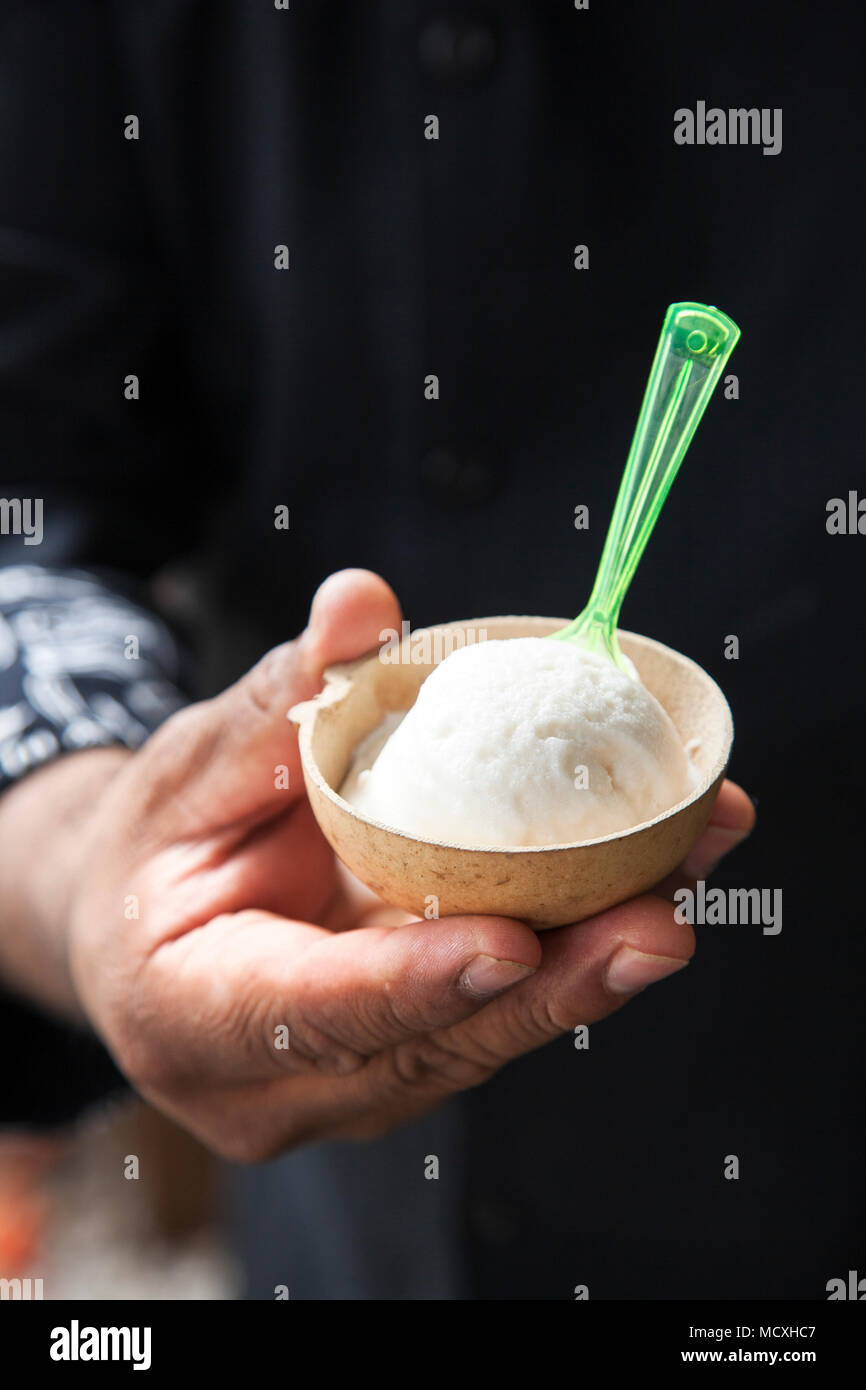 Nieves de Mezcal (mezcal flavoured ice cream sorbet) Manolo Nieves ...