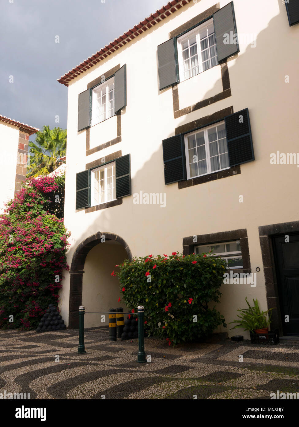 The Fort of Sao Lourenco in Funchal on the island of Madeira Portugal ...