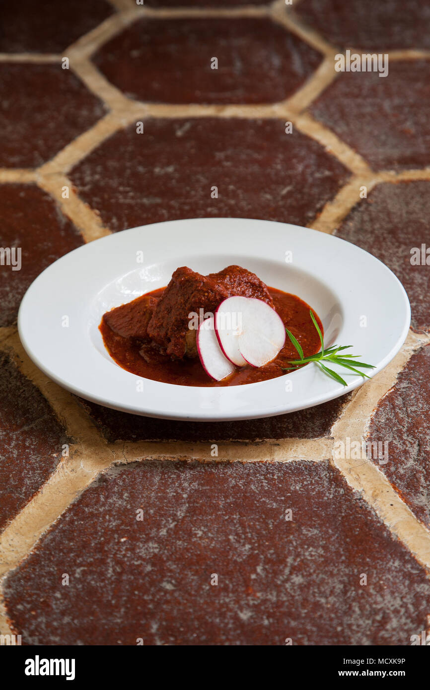 Chileajo Mixteco (chile-garlic mole from Mixteca) Restaurante Tierra de ...