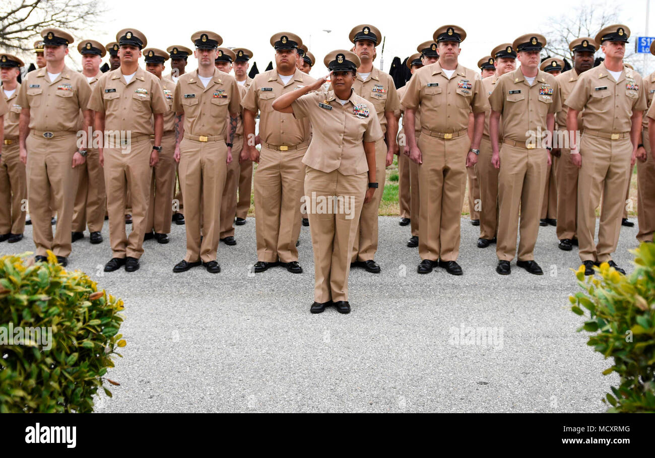 U s fleet cyber command c10f command master chief hi-res stock ...