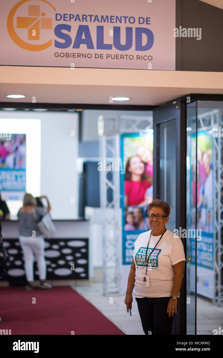 Puerto Rico, Puerto Rico, March 7, 2018 - Staff members of the Puerto ...