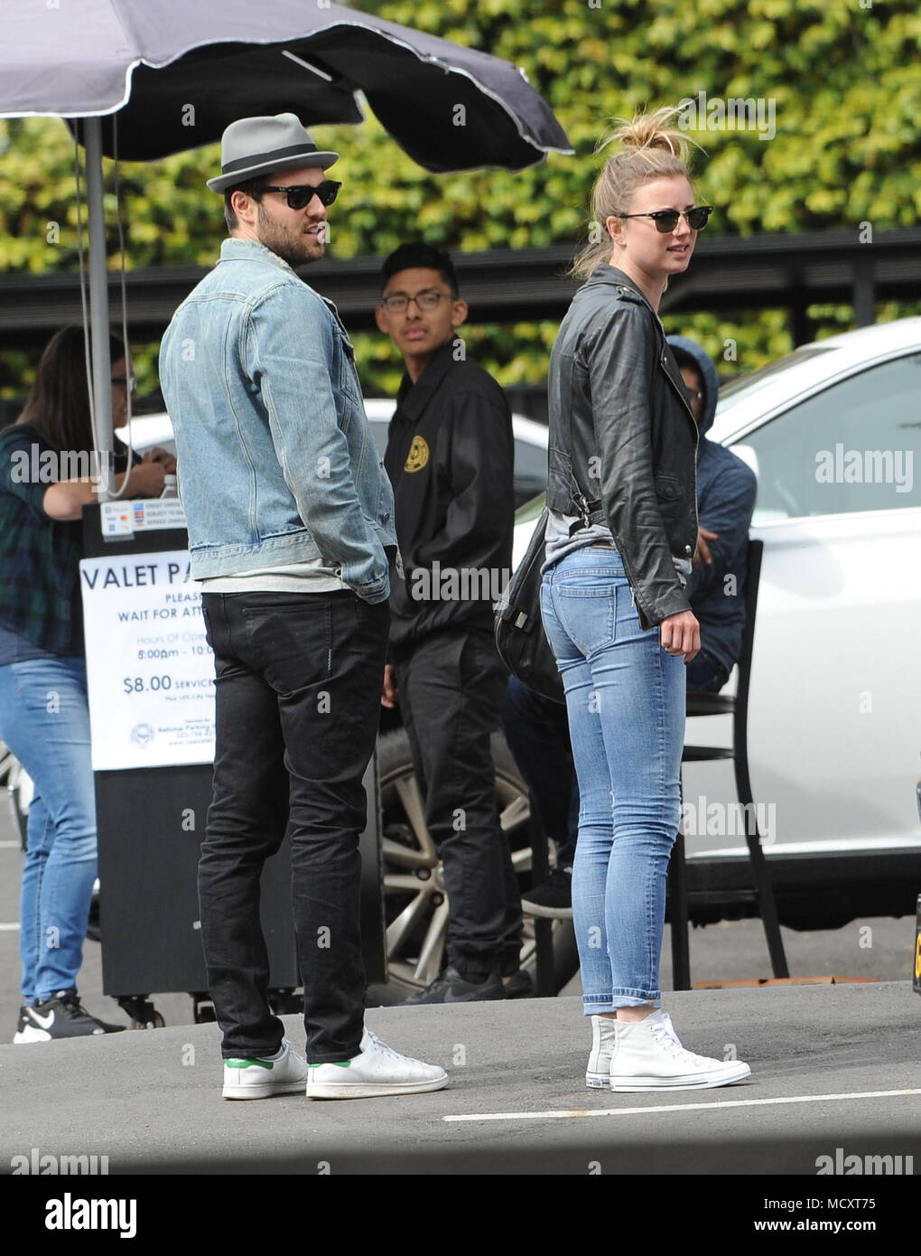 Actress Emily VanCamp spotted leaving Little Dom's restaurant in Los ...