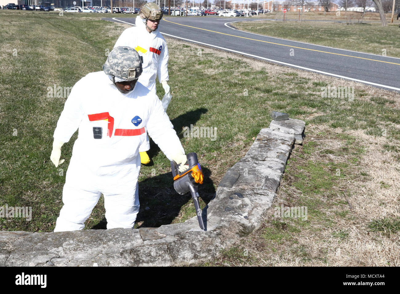 Soldiers from 2nd Platoon, 51st Chemical, Biological, Radiological ...