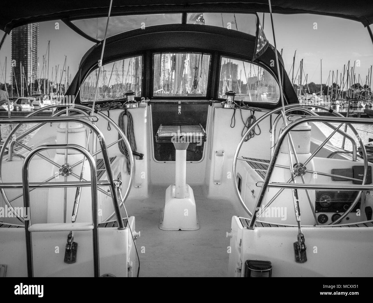 Transparent cabin Black and White Stock Photos & Images - Alamy