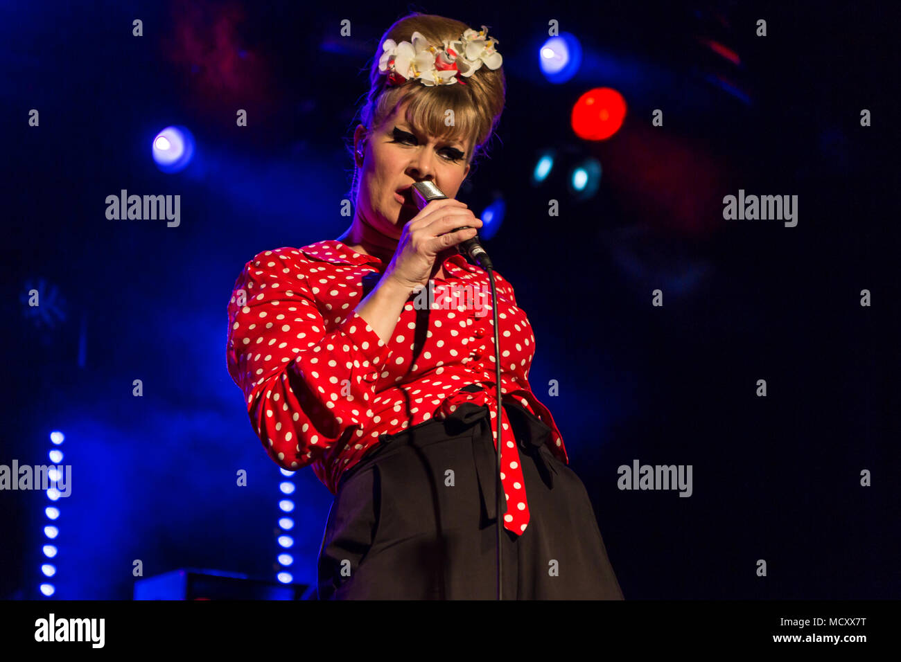 The Swiss singer and songwriter and winner of the Swiss singing casting ...