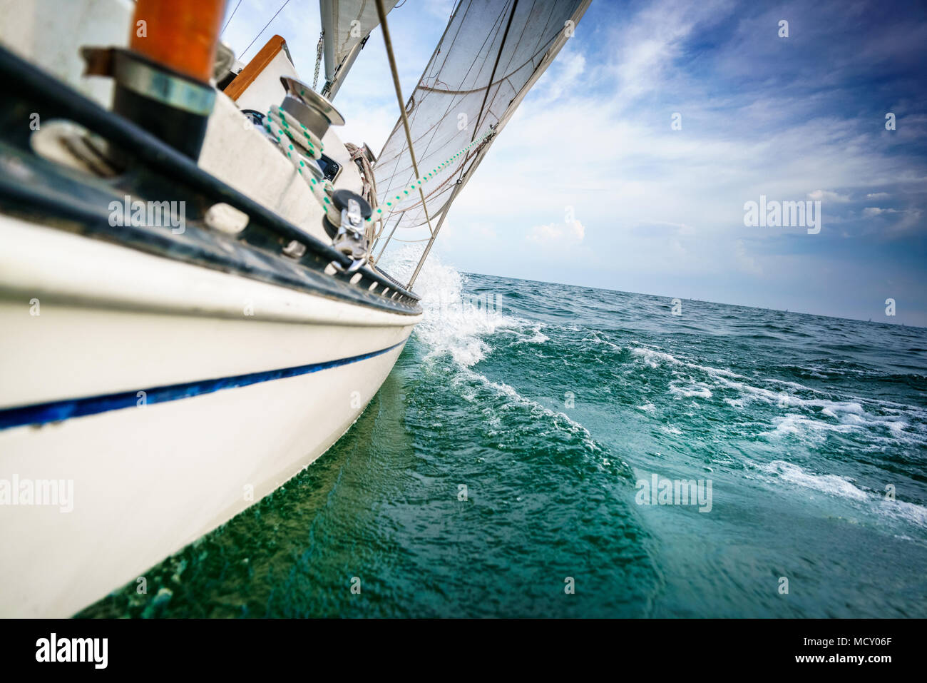 Tourism speed boat cruising on hi-res stock photography and images - Alamy