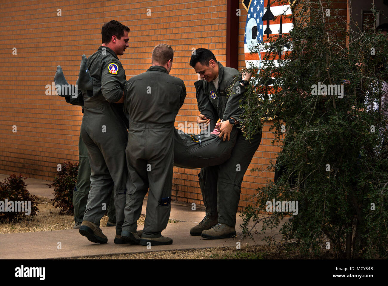 U.S. Air Force 2nd Lt. Trace Webster, 71st Student Squadron pilot, is ...