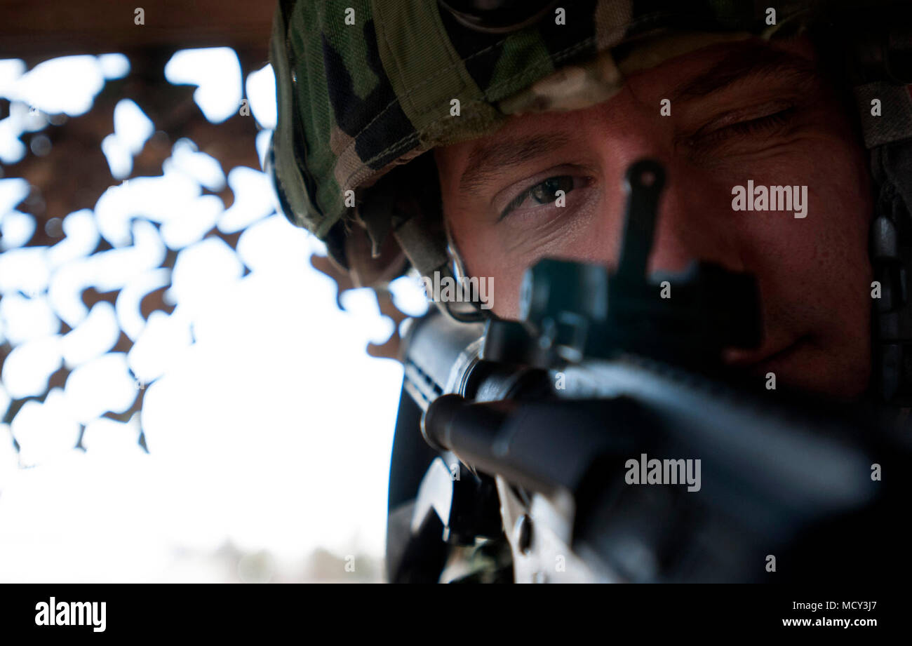 Sgt. Toby Cook, from Columbus, South Carlolina and assigned to the ...