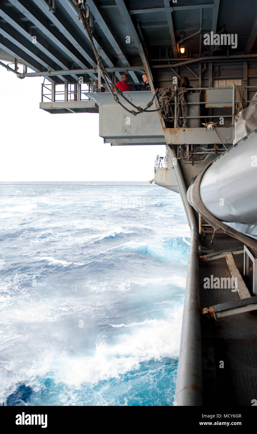 ATLANTIC OCEAN (March 27, 2018) Command Master Chief Huben Phillips ...