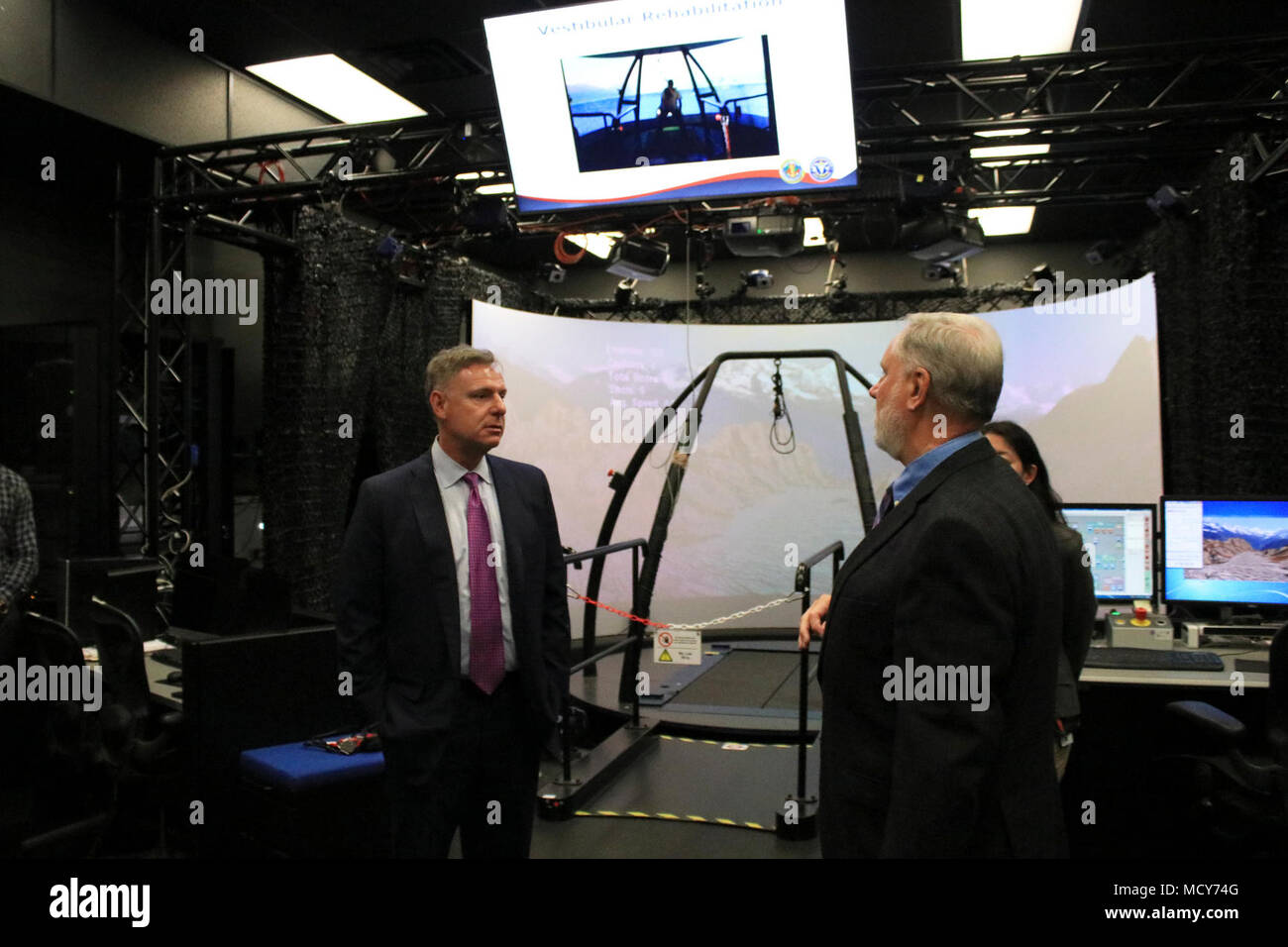 Congressman Scott Peters, left, from California’s 52nd congressional ...