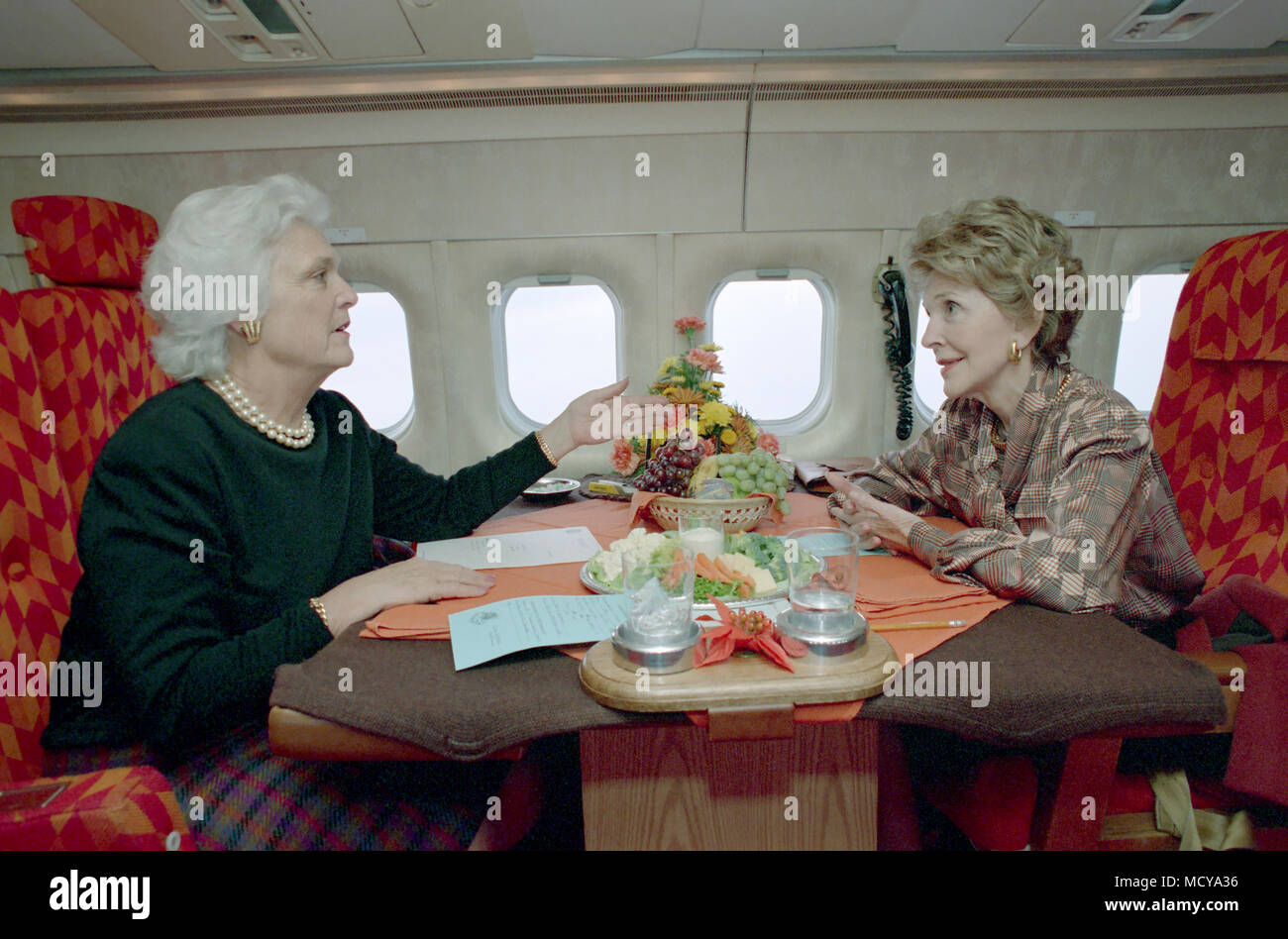 With his wife barbara hi-res stock photography and images - Alamy