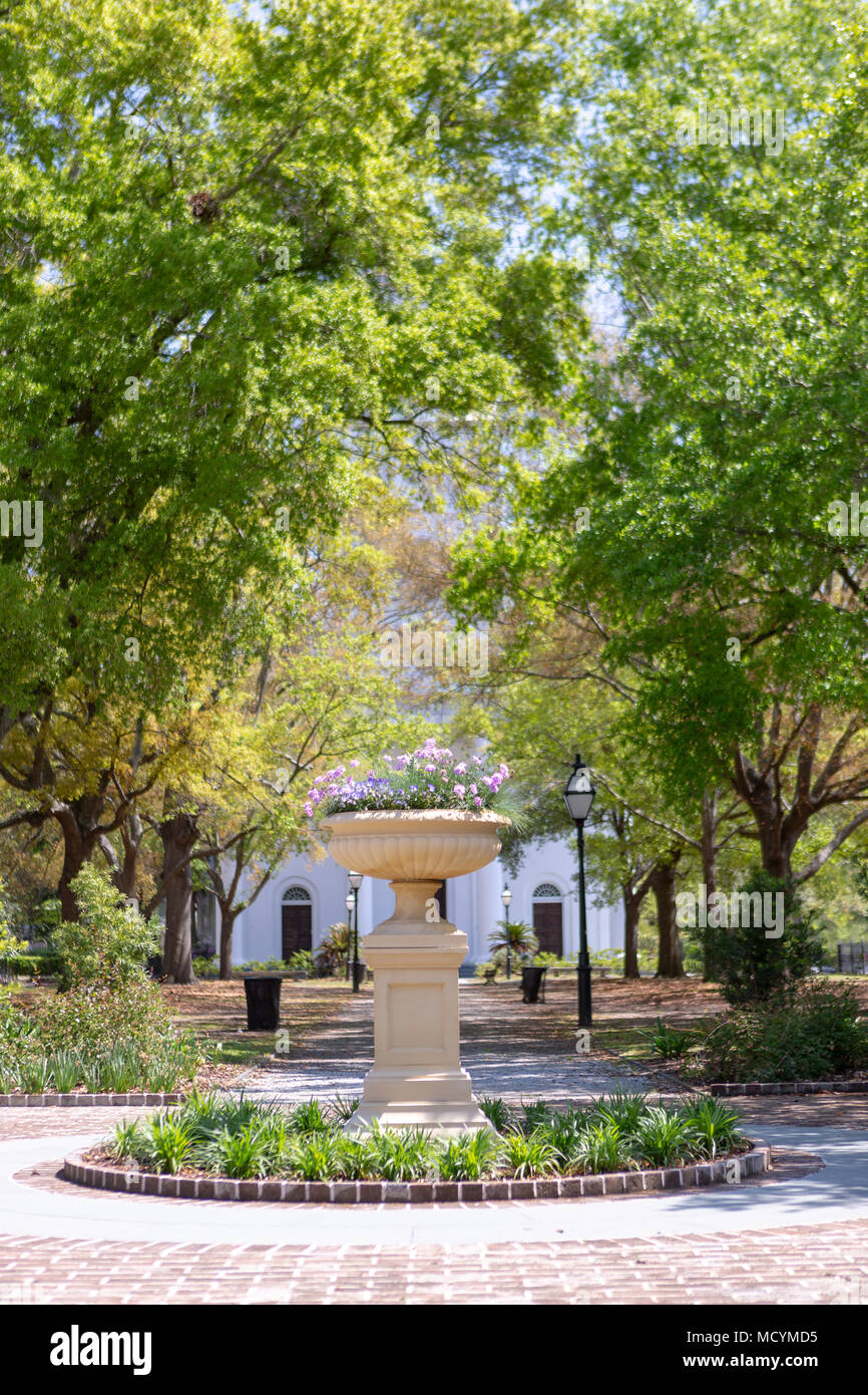 Wragg Square, Charleston, South Carolina, USA Stock Photo - Alamy