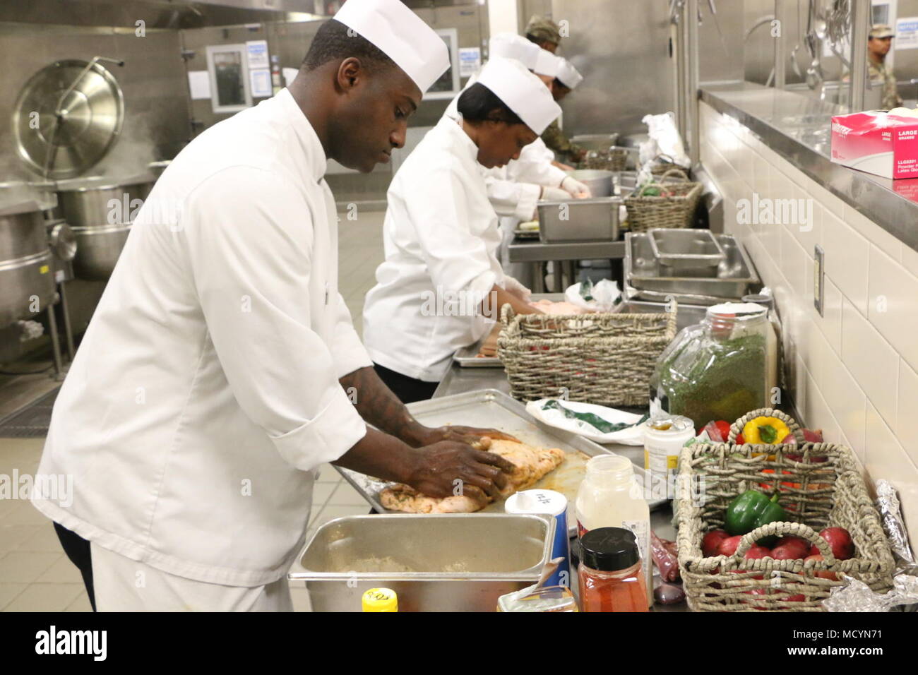 Culinary specialists of 2nd Armored Brigade Combat Team, 3rd Infantry ...