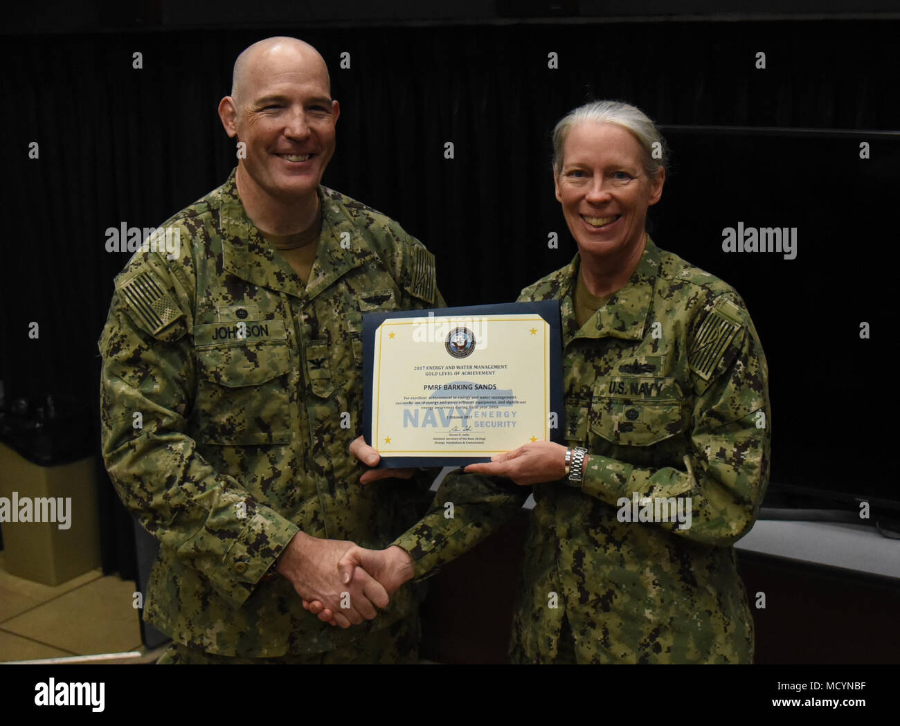 180306-N-SS432-252 BARKING SANDS, Hawaii (March 6, 2018) Vice Adm. Mary ...