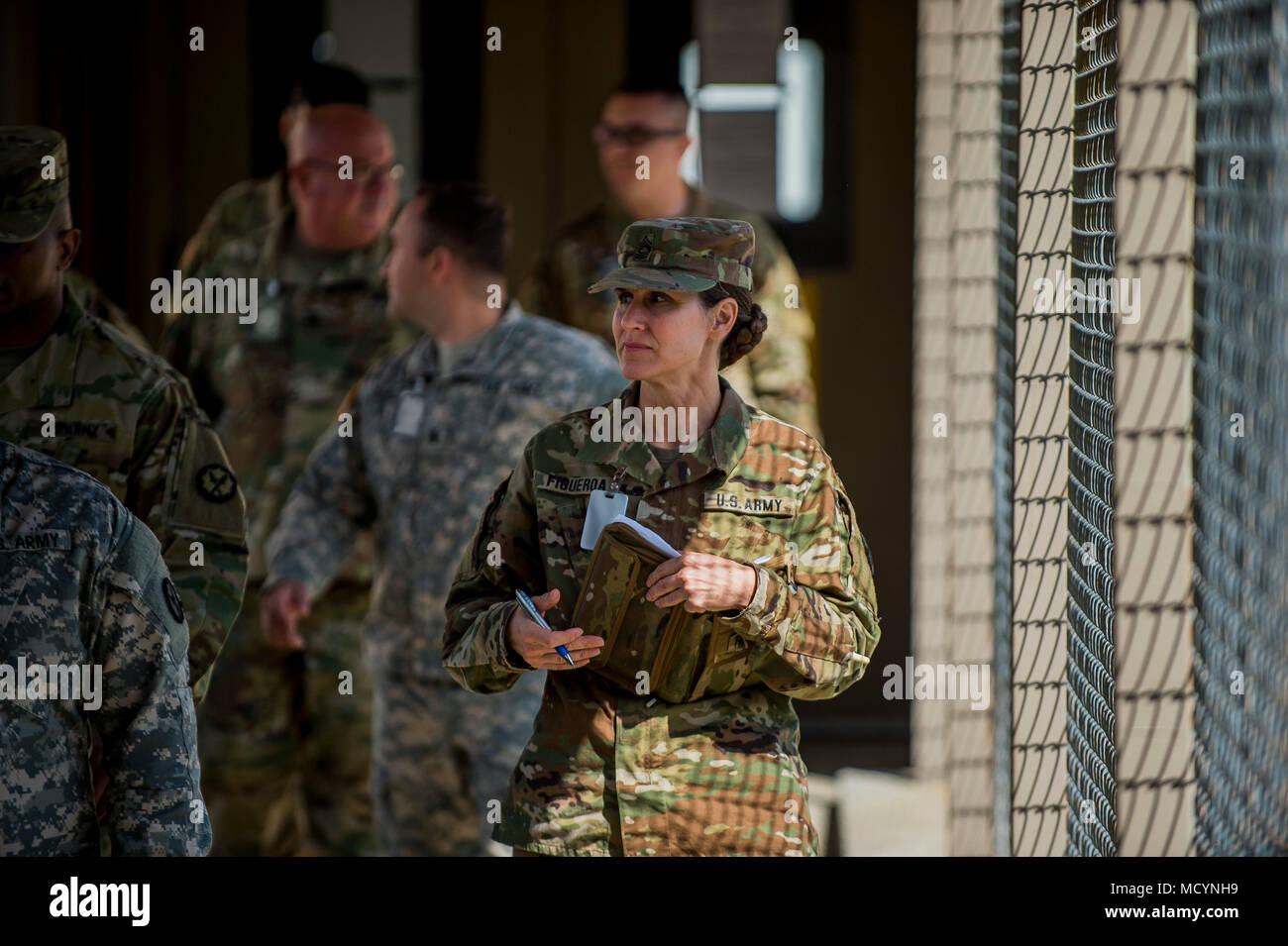 U.S. Army Reserve Soldiers from the 418th Military Police Detachment ...